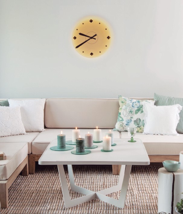 Meridian Recessed Clock - visionartlighting.com